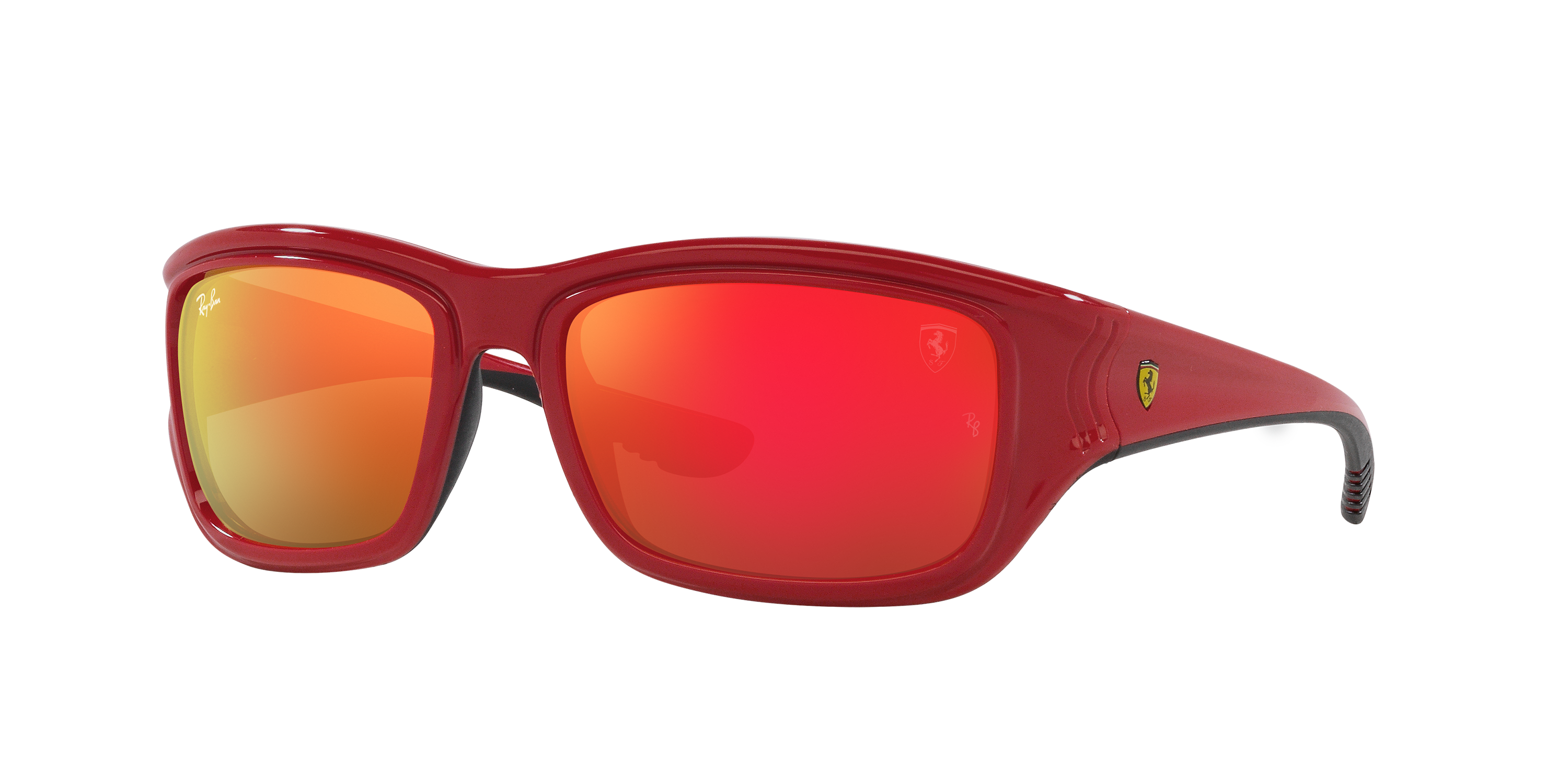 Ray-Ban RB4405M Scuderia Ferrari Collection Mirror Sunglasses | Bass ...